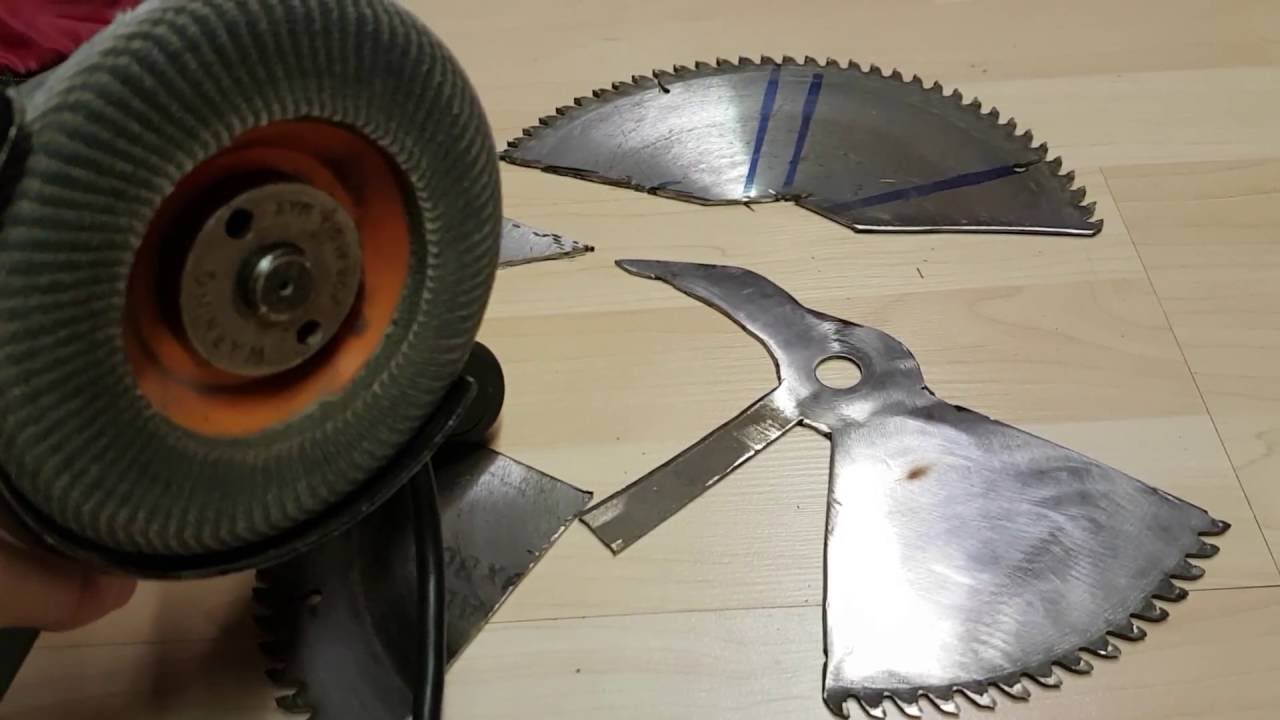 how to : saw blad tomahawk - YouTube