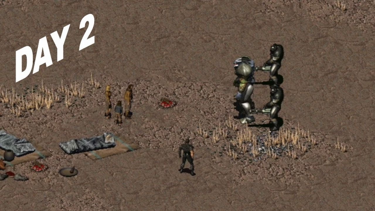 Fallout 2 - w/Restoration Project Mod - I saw Frank Horrigan! - YouTube