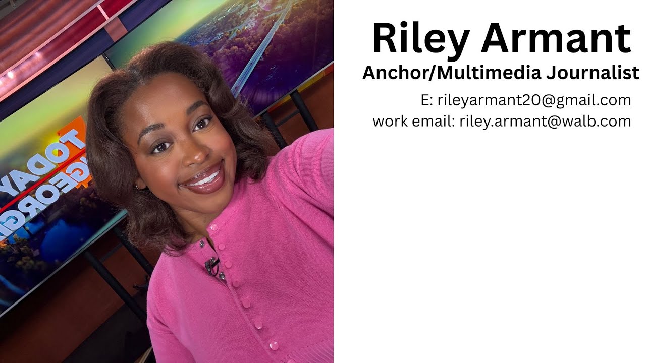 Riley Armant Anchor and Producer reel - YouTube