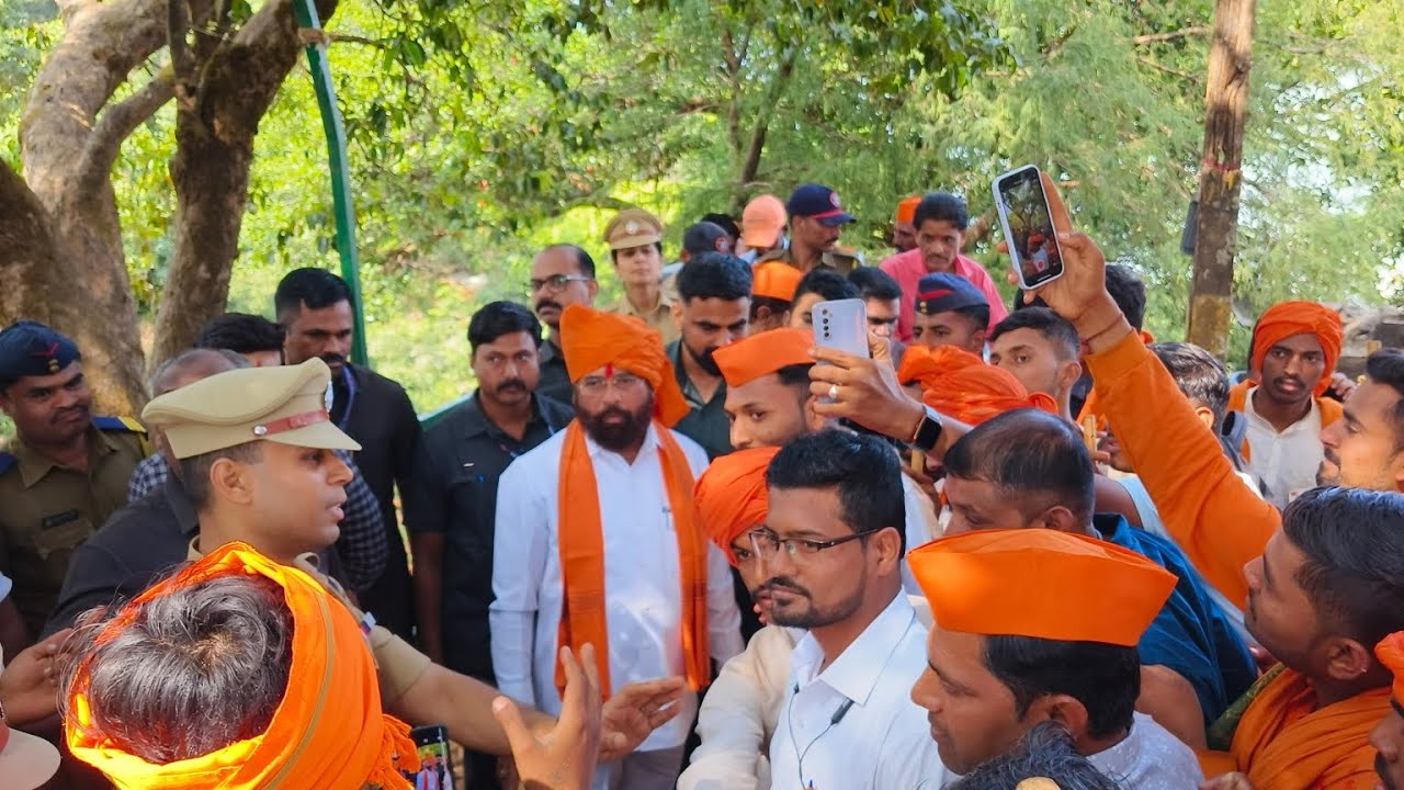 Honorable CM Shri Eknath ji Shinde attended program at Pratapgarh ...