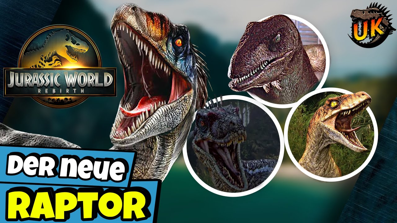 🔥 ENDLICH ENTHÜLLT! Das NEUE Velociraptor-Design in Jurassic World ...