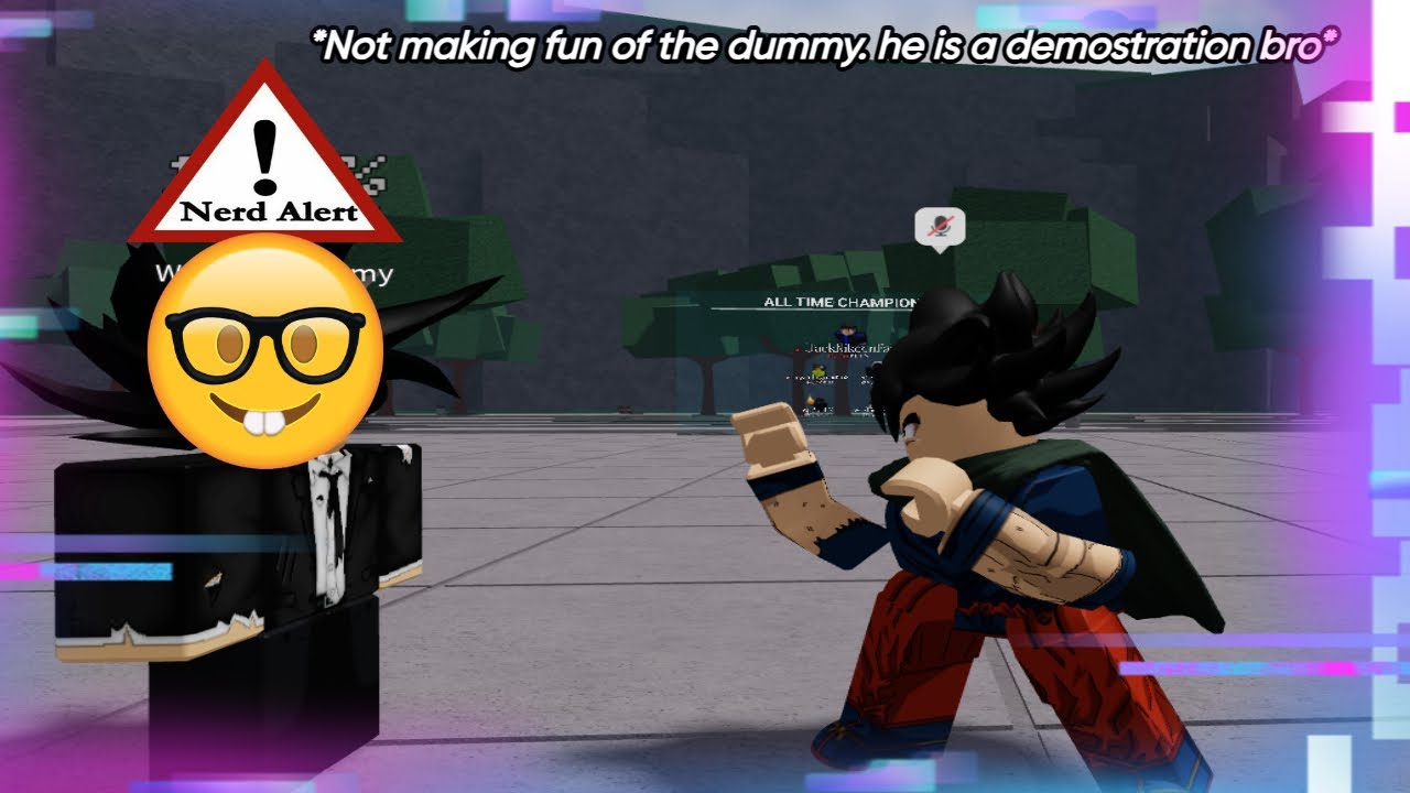 Fighting NERDS in Strongest Battlegrounds (Roblox) - YouTube