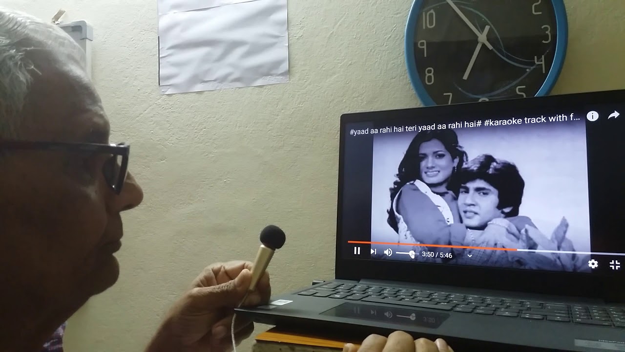 Yaadaa rahi hai teri yaad (collab with karaoke of sing along sandhya ...