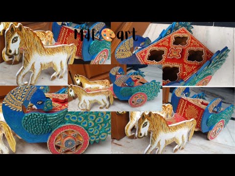 peacock 🦚 decoration ।।wedding bel gadi decoration।। hours decoration ...
