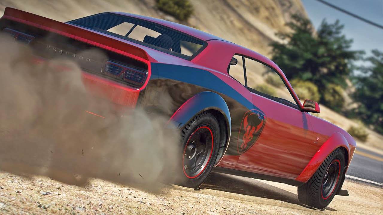 HORSEPOWAH! | Bravado Gauntlet Hellfire (Hellcat) | Chase Me GTA V ...