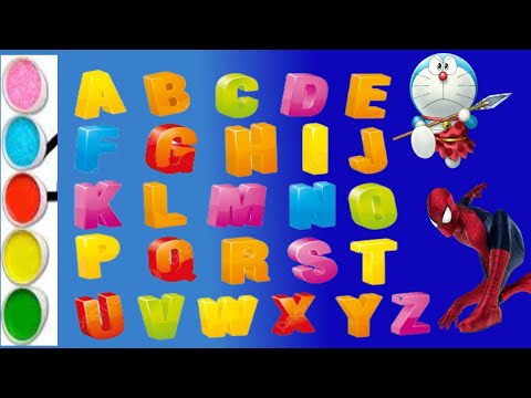 Learn ABCD alphabets and number counting 123 / learn ABCD counting ...