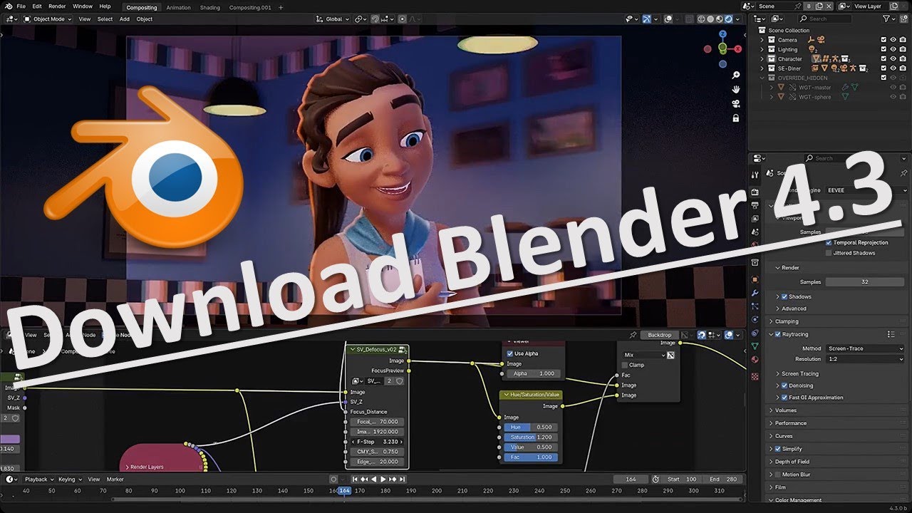 How to Download and Install Blender 4.3 | How To Repair Blender - YouTube