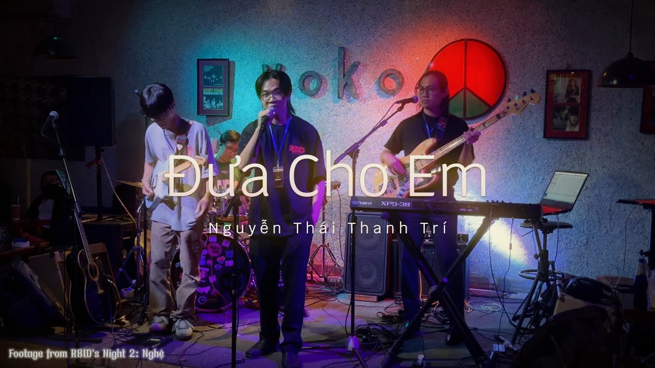 INTRO ĐÊM NHẠC | Đưa Cho Em (Live at RBID's Night 2: Nghệ) ft. Nghệ ...