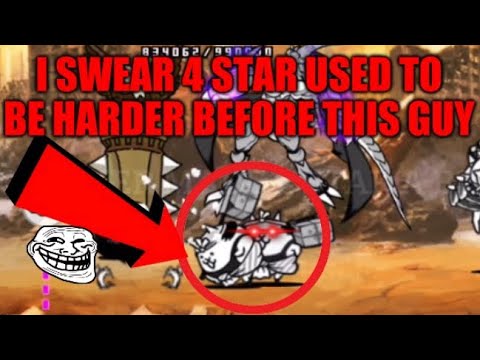 4 star stages in Battle Cats be like part 23 | Courier Cat might’ve ...