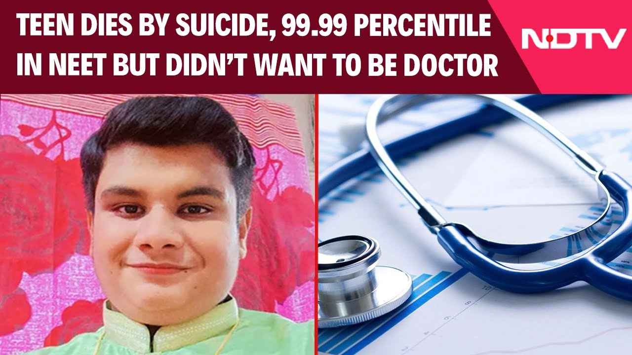 Maharashtra News | 99.99 Percentile In NEET But Didn't Want To Be Doctor, Teen Dies By Suicide ...