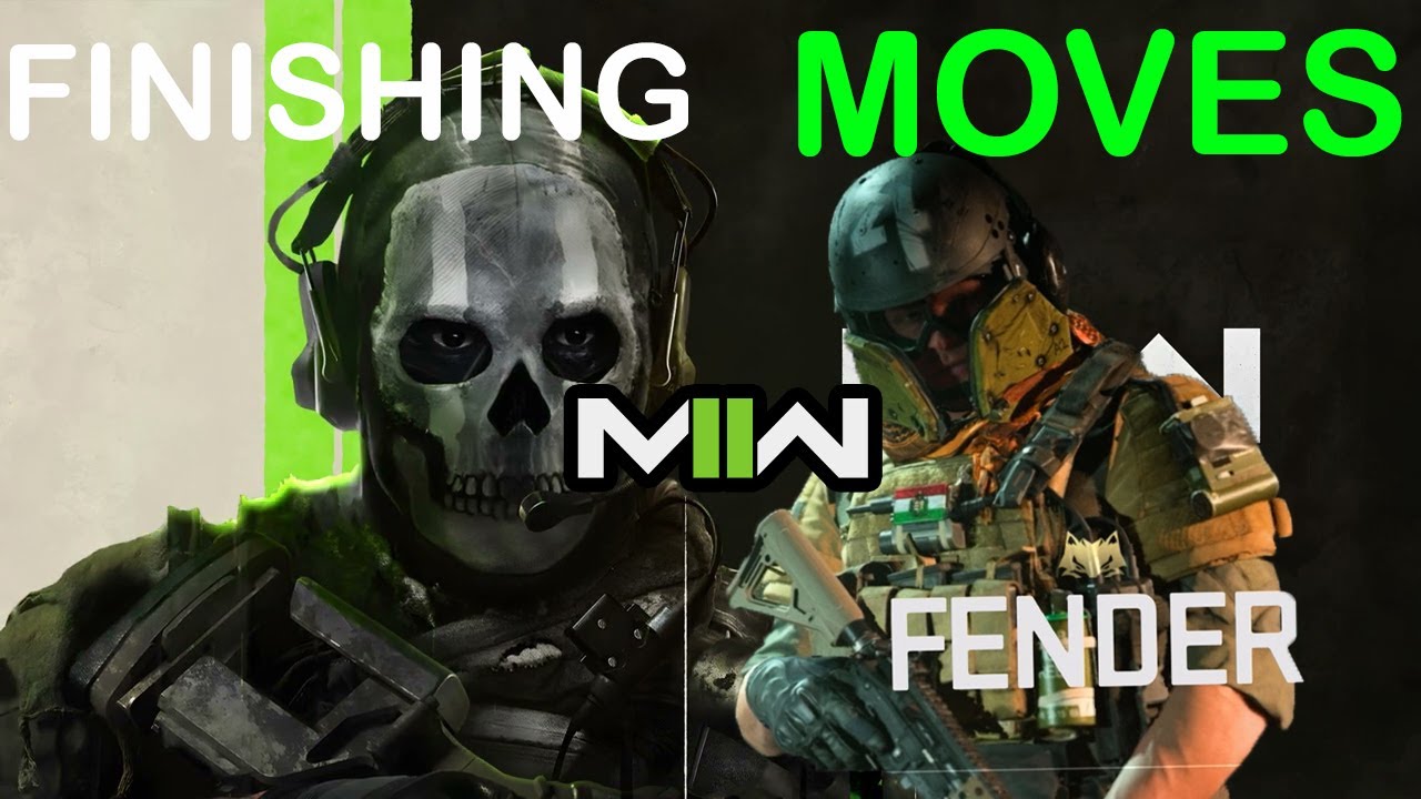 Modern Warfare II BETA Operator "FENDER" Finishing Move! PS5 HD ...