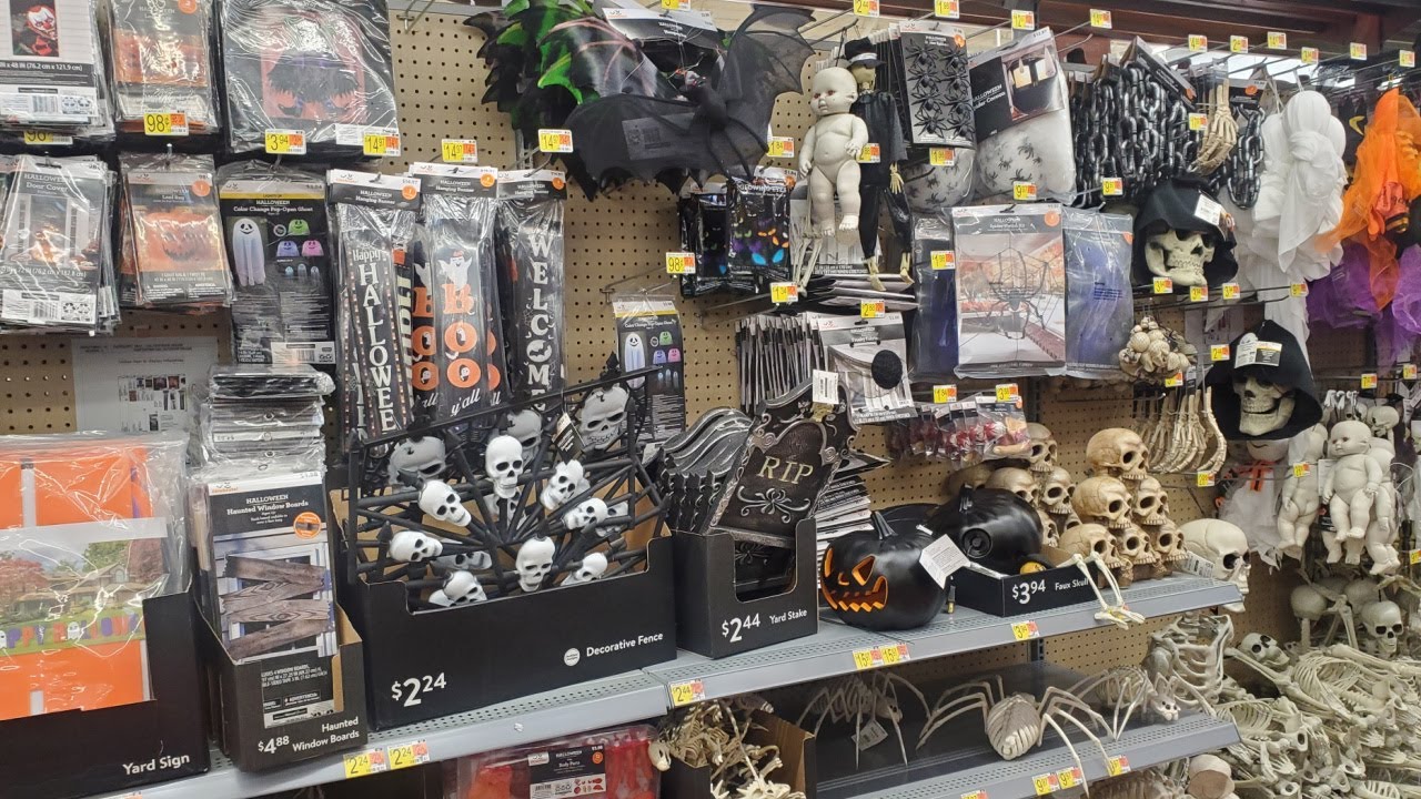 WALMART HALLOWEEN FULLY STOCKED SHOP WITH ME 2021 - YouTube