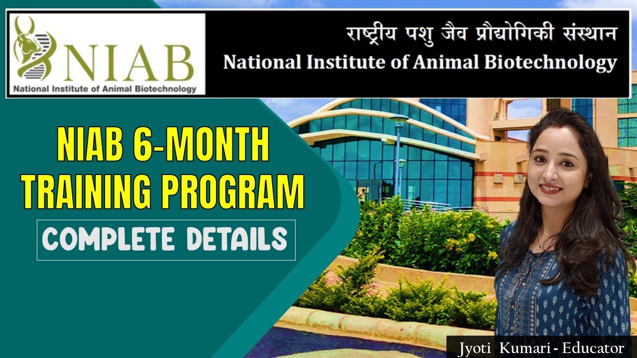 NIAB 6-MONTH TRAINING PROGRAM | Complete information - YouTube