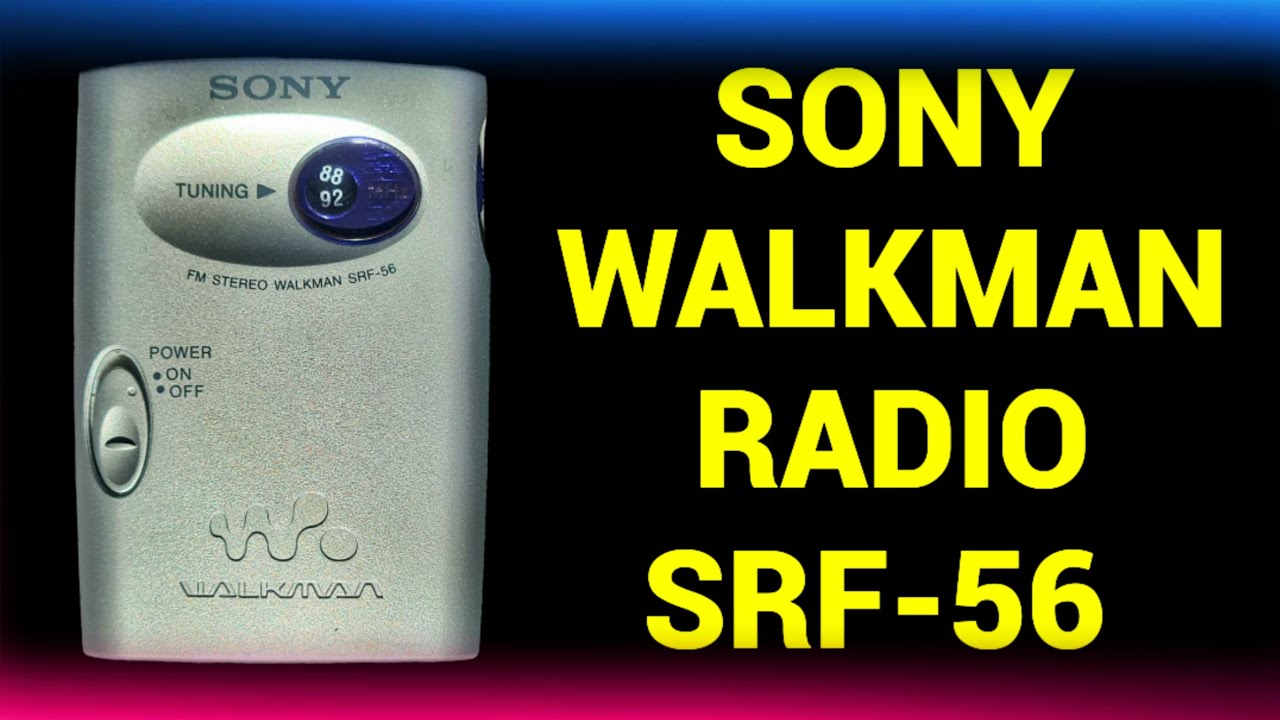 Sony Walkman FM Radio Srf-56 | Year 2001 - YouTube