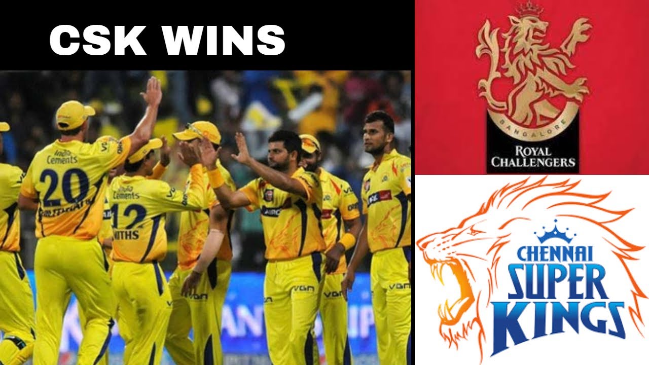 CSK Won Status 2021|CSK VS RCB| CSK WIN STATUS 2021|CSK WON STATUS IN ...