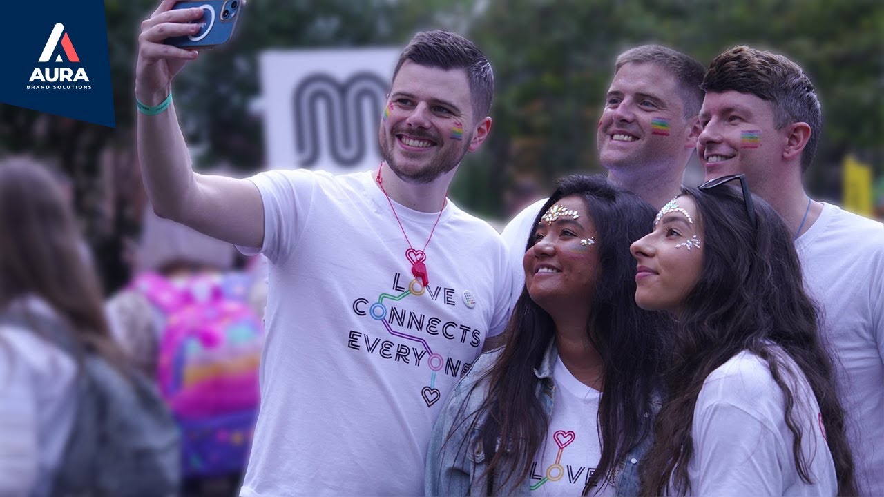 WE WERE IN THE MANCHESTER PRIDE PARADE!! - YouTube