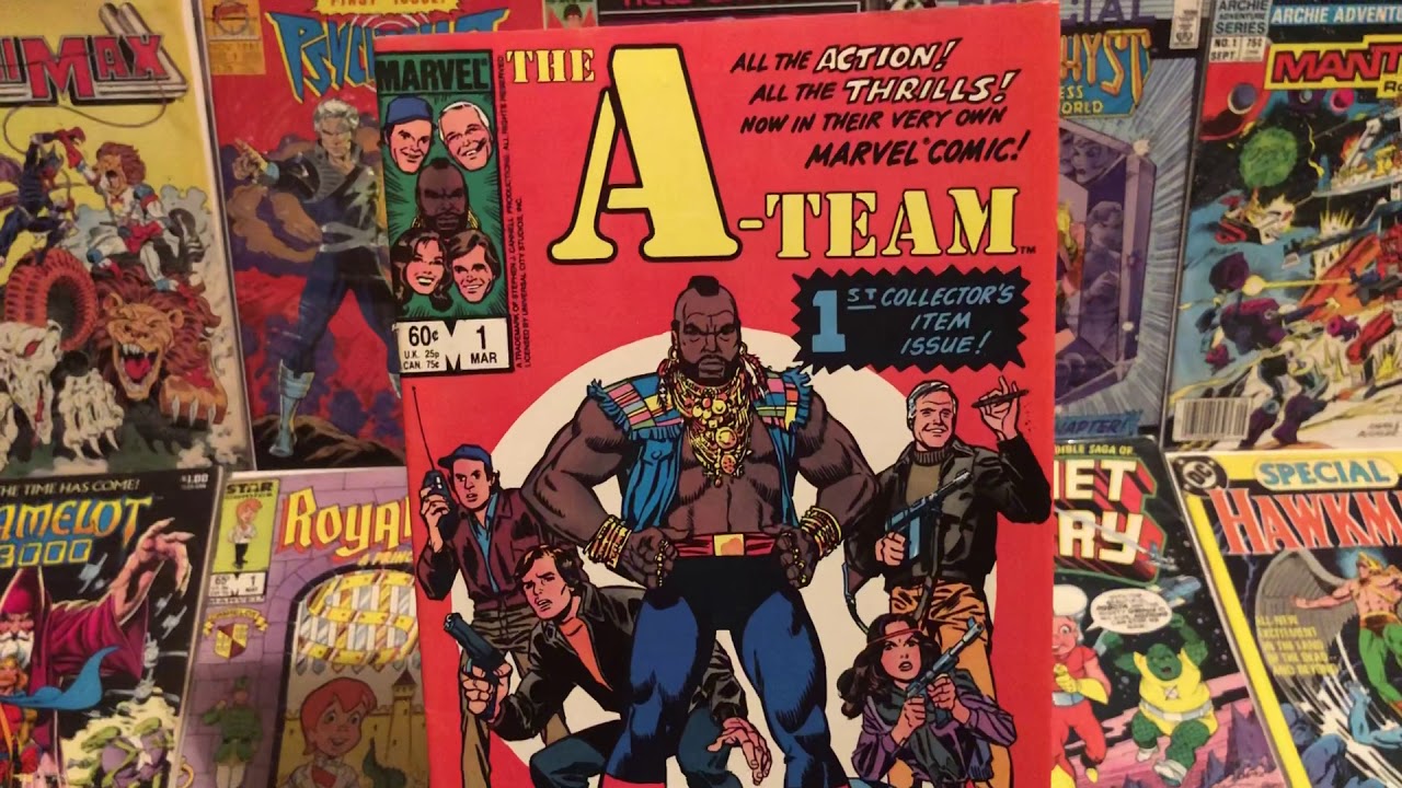 The A-Team #1 Issue Comic Book (1984) 80sThen80sNow - YouTube