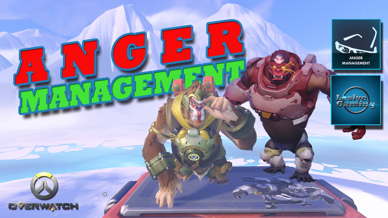 Overwatch Achievements - Winston - Anger Management - YouTube