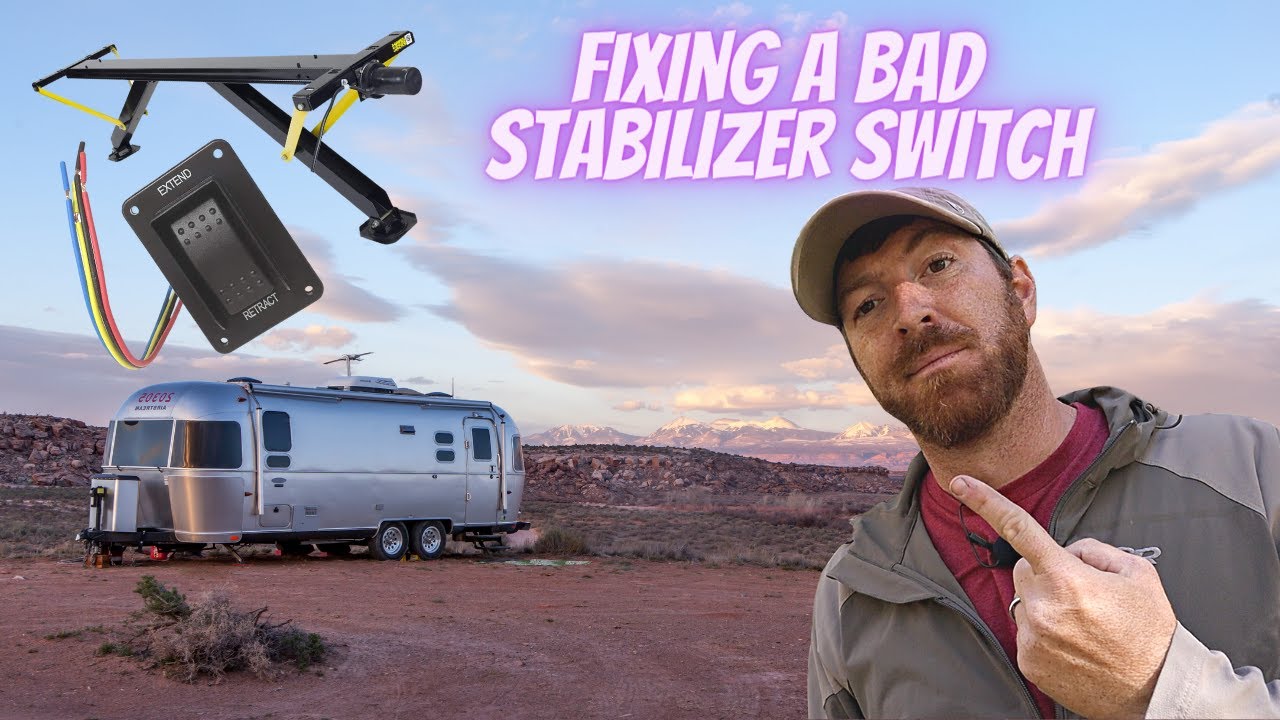 RV Repair 101: How To Replace A Bad Power Stabilizer Switch - YouTube