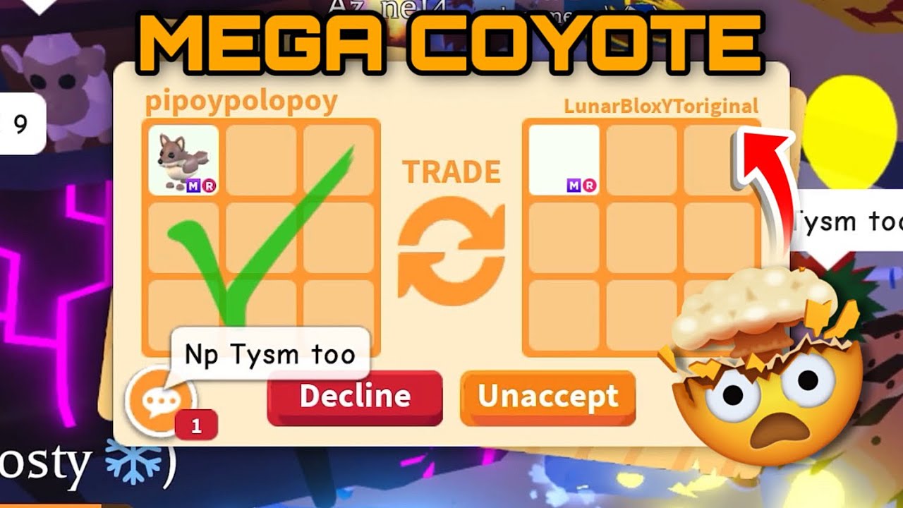 🔥😱 OMG‼️ THEY GIVE OUT OF GAME MEGA PET FOR MY *NEW* MEGA COYOTE 🤑 HUGE ...