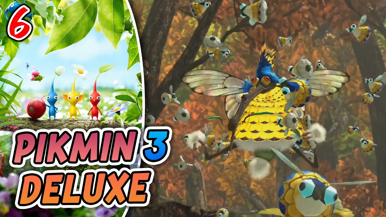 EL ABEJARDO JEFE | PIKMIN 3 DELUXE #6 | Switch | Gameplay Español - YouTube