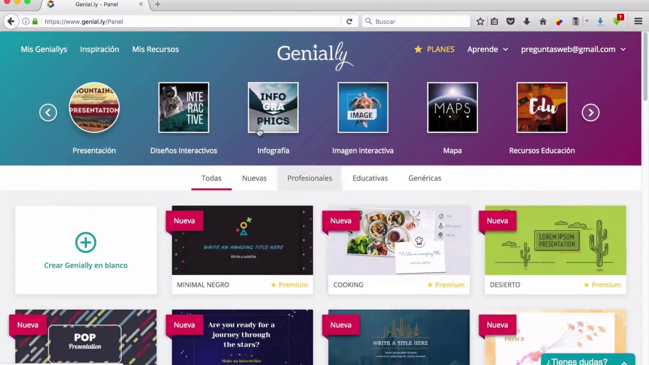 Genially tutorial - YouTube