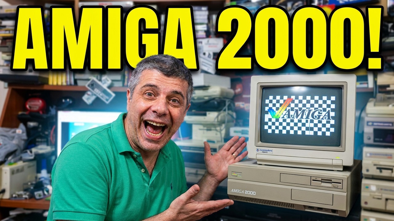 Unboxing Amiga 2000! - YouTube