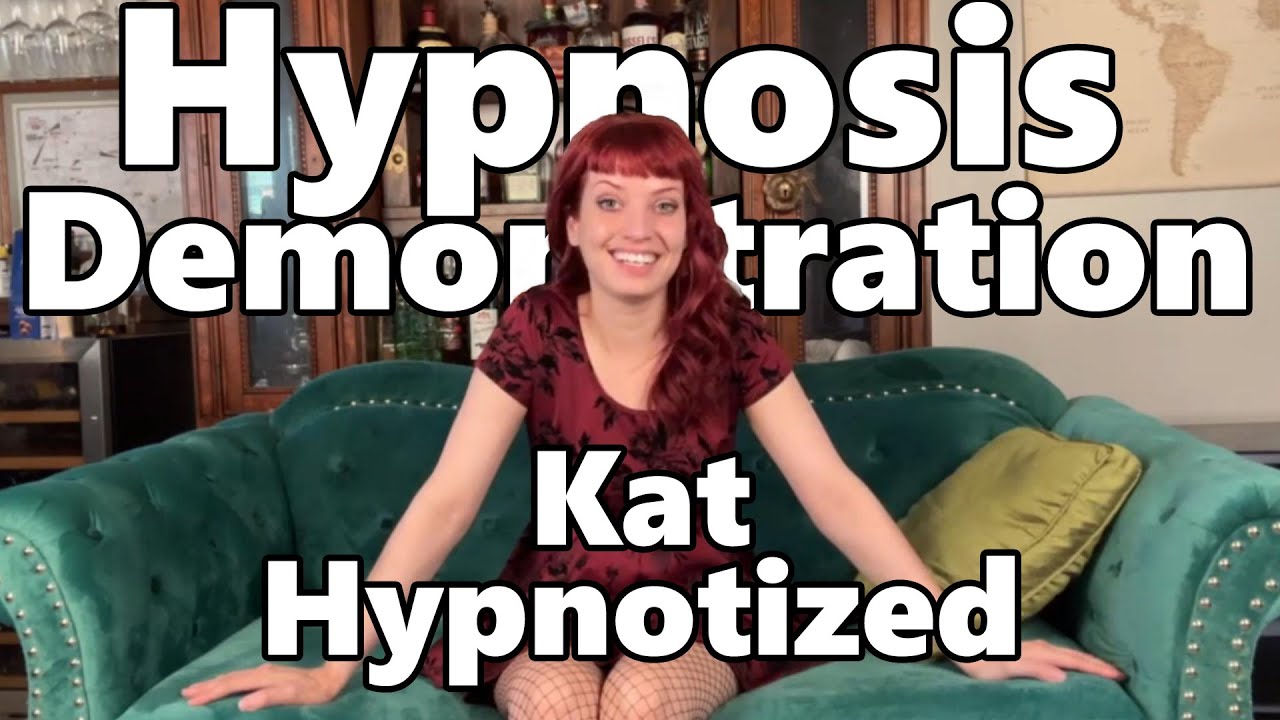 Hypnosis Demonstration - Kat Hypnotized - YouTube