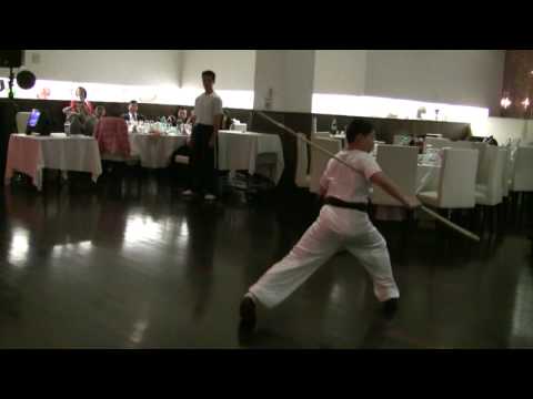 Performance at Queens Crossing (Wind Demon Staff) - YouTube