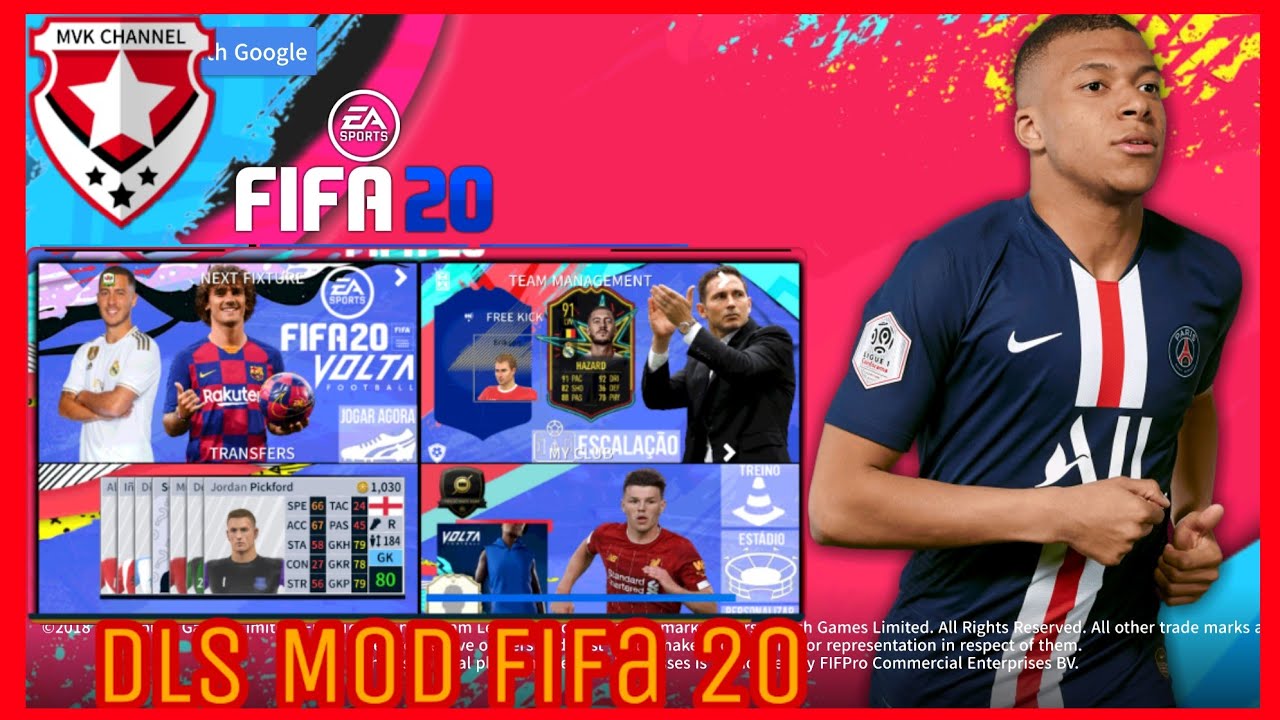 MVK - Dream League Soccer 2019 Mod Fifa 2020 • DLS Mod Fifa ( DLS 19 ...