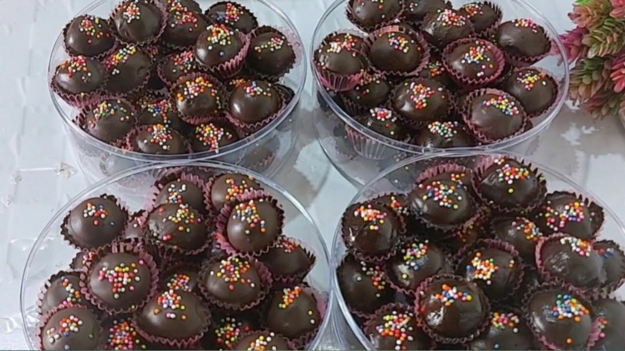 Resep Choco Ball Cookies keju, lembut dan lumer dimulut - YouTube