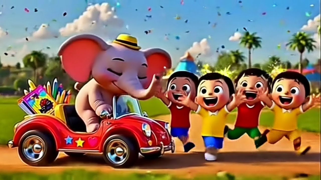“Golu the Cute Elephant 🐘 | Kids Cartoon video #cartoon #elephantstory ...