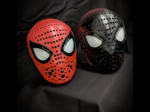 Spider-Man: Homecoming MOVIE GRADE Faceshell Review (No limit Designs) - YouTube