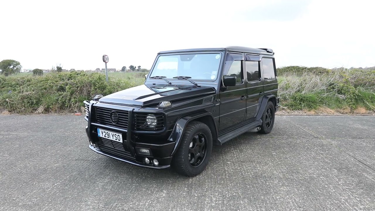 2001 Mercedes-Benz G500 Brabus 5.8 - YouTube