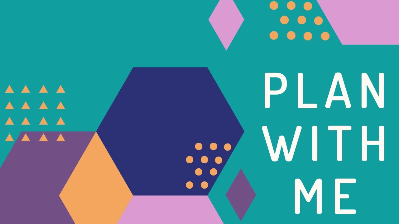 Plan with Me - YouTube