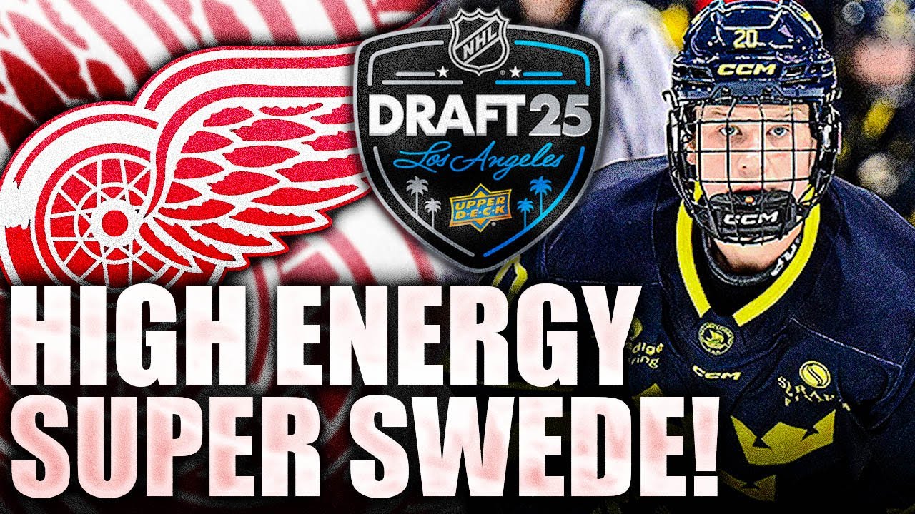 STEVE YZERMAN ACQUIRES A HIGH ENERGY SWEDISH WINGER: EDDIE GENBORG TO ...