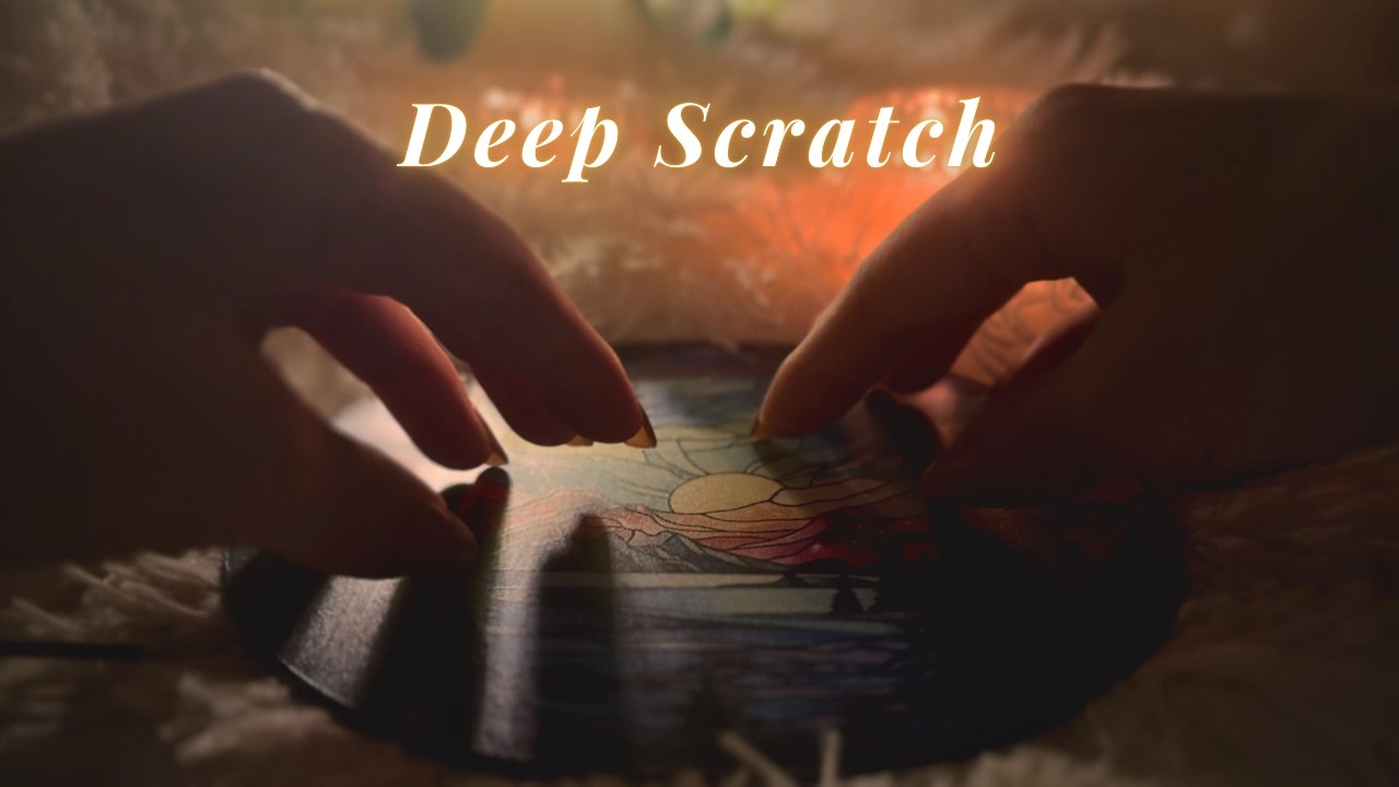 ASMR Gentle & Deep Scratch 🪽 Melt Into Calm🍃(with BGM) - YouTube