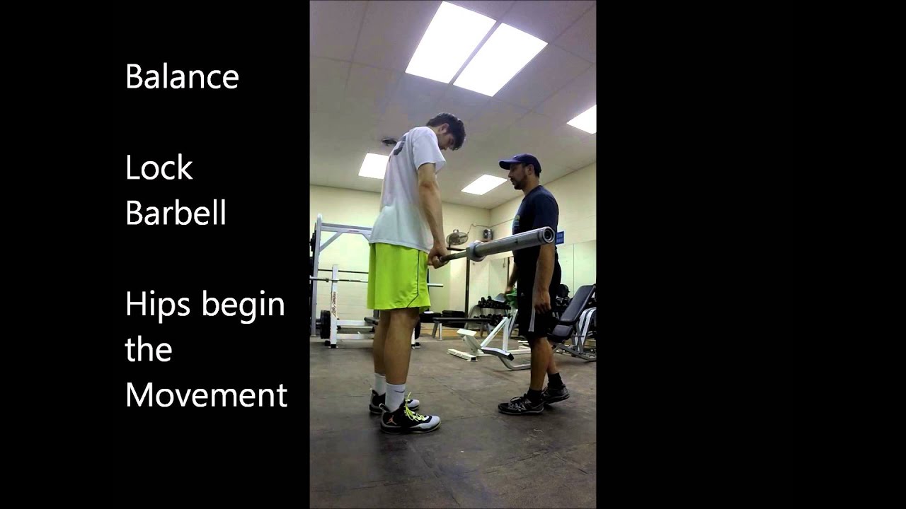 SL BB RDL and Single Leg Barbell RDL with Coaching, Teaching, and ...