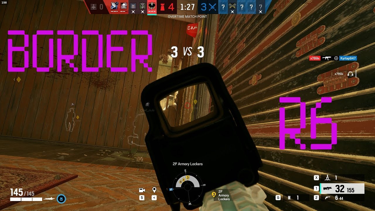 R6 : BORDER ! - YouTube