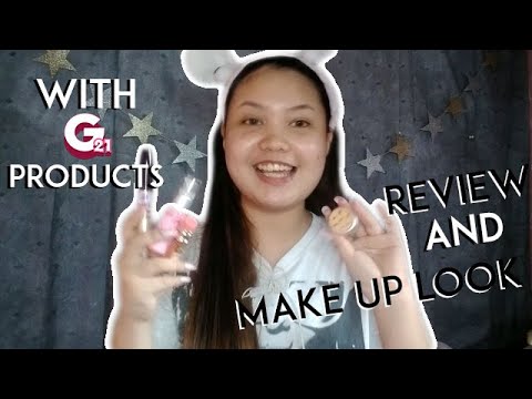GRUNGE AESTHETIC MAKE UP LOOK USING G21 x REVIEW - YouTube