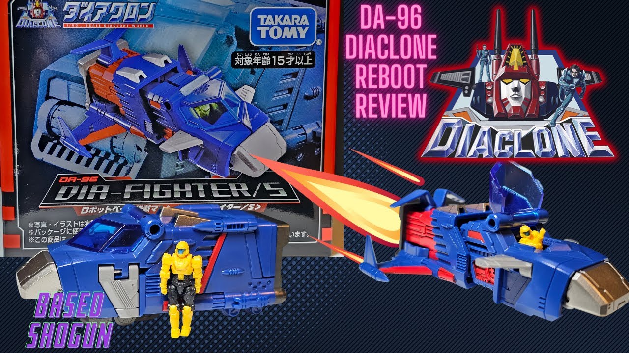 DIACLONE Reboot Review : DA-96 Robot Base Dia Fighter/S - YouTube