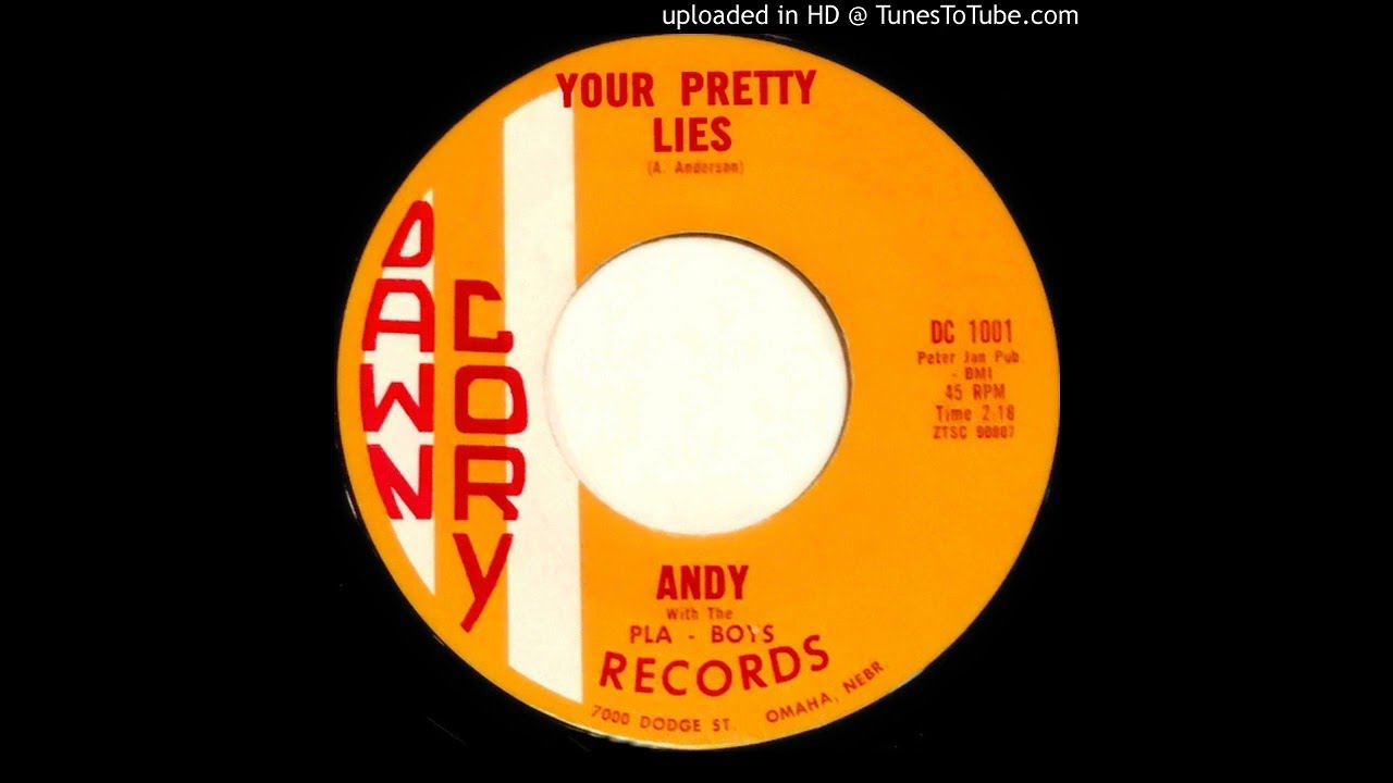 Your Pretty Lies_Andy & The Pla-Boys (In Stereo Sound_1 & 2) 1963 - YouTube