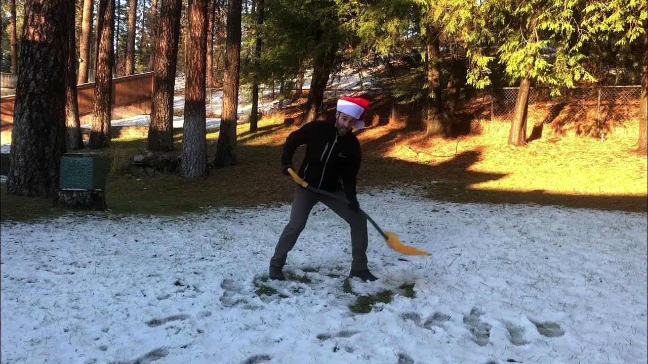 Proper Snow Shoveling Technique - YouTube