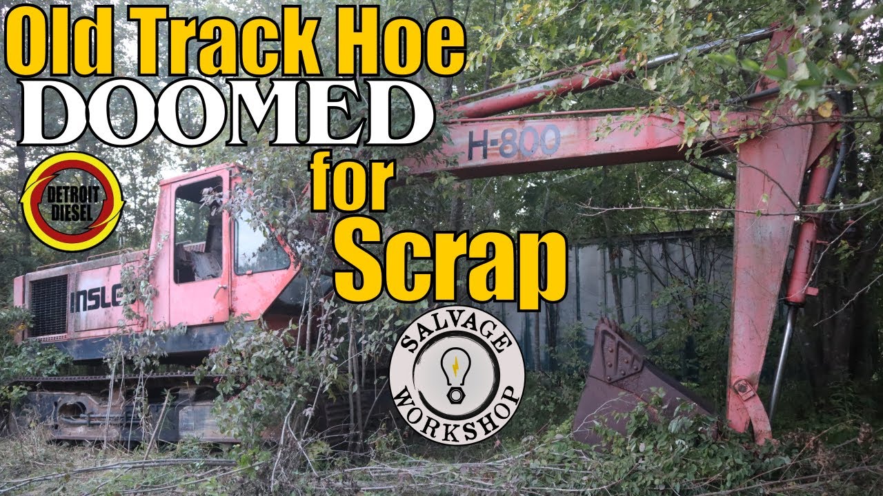 Is it SAVABLE after 25+ Years? ~ Forgotten AMERICAN Made Excavator ...