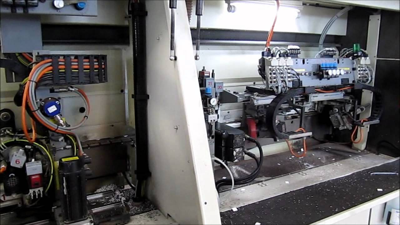 IMA Edge Banding Machine - YouTube