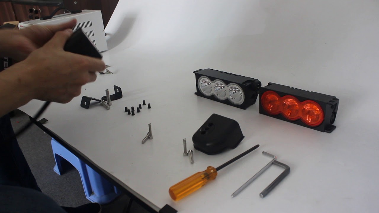 New splicing led light bar - YouTube