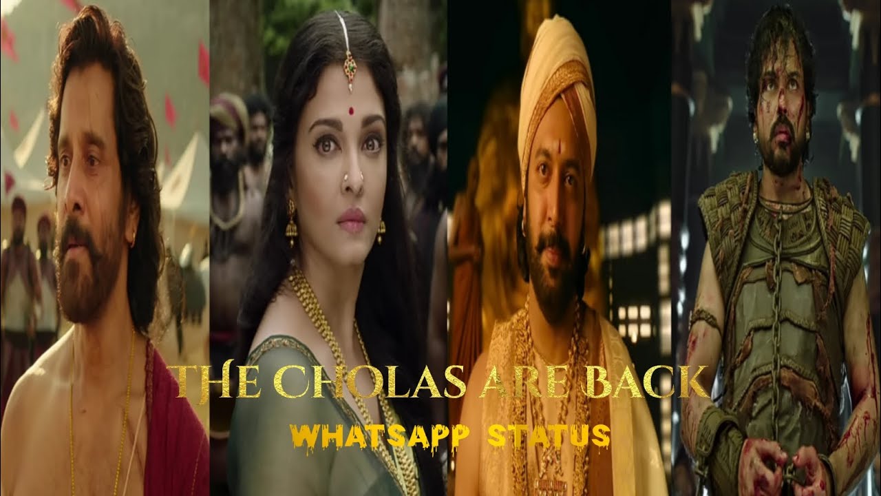 The Cholas are Back Whatsapp status🔥😍 | PS-2 movie scenes💥🥰 | Ponniyin ...
