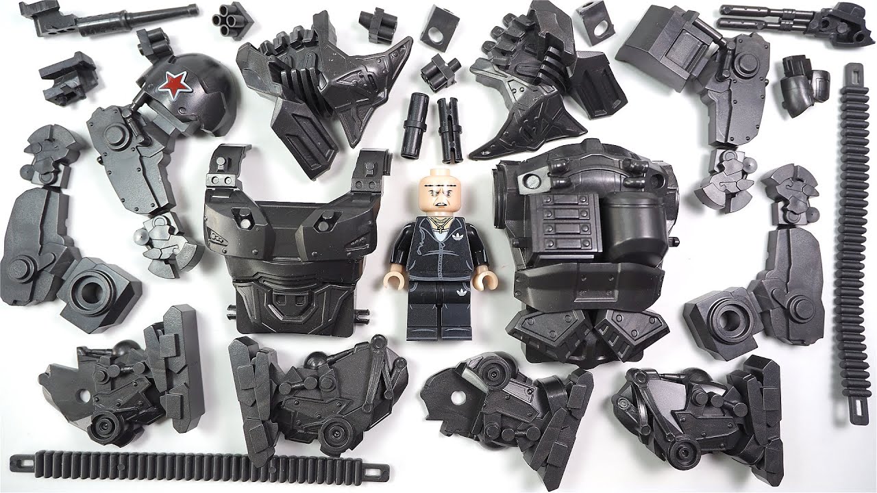 LEGO The Amazing Spider-Man | Rhino Mech Robot Unofficial Lego ...