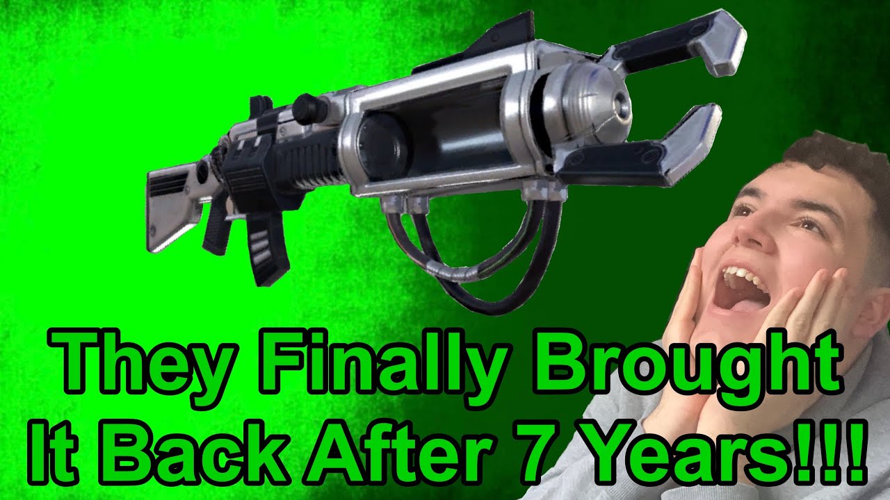 (Fortnite Battle Royale IT’S FINALLY BACK AFTER 7 YEARS!!! Funny ...