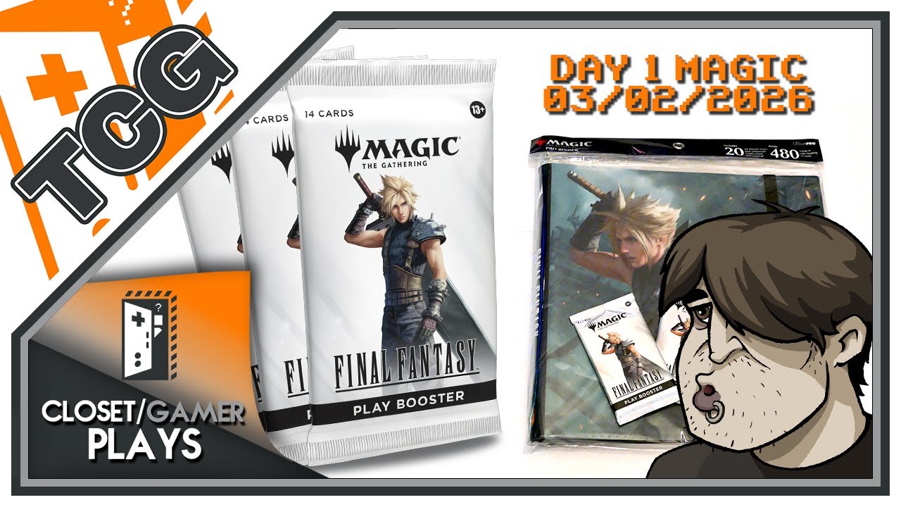 TCG Stitch Final Fantasy Magic Binder & Boosters - Day 1 - YouTube